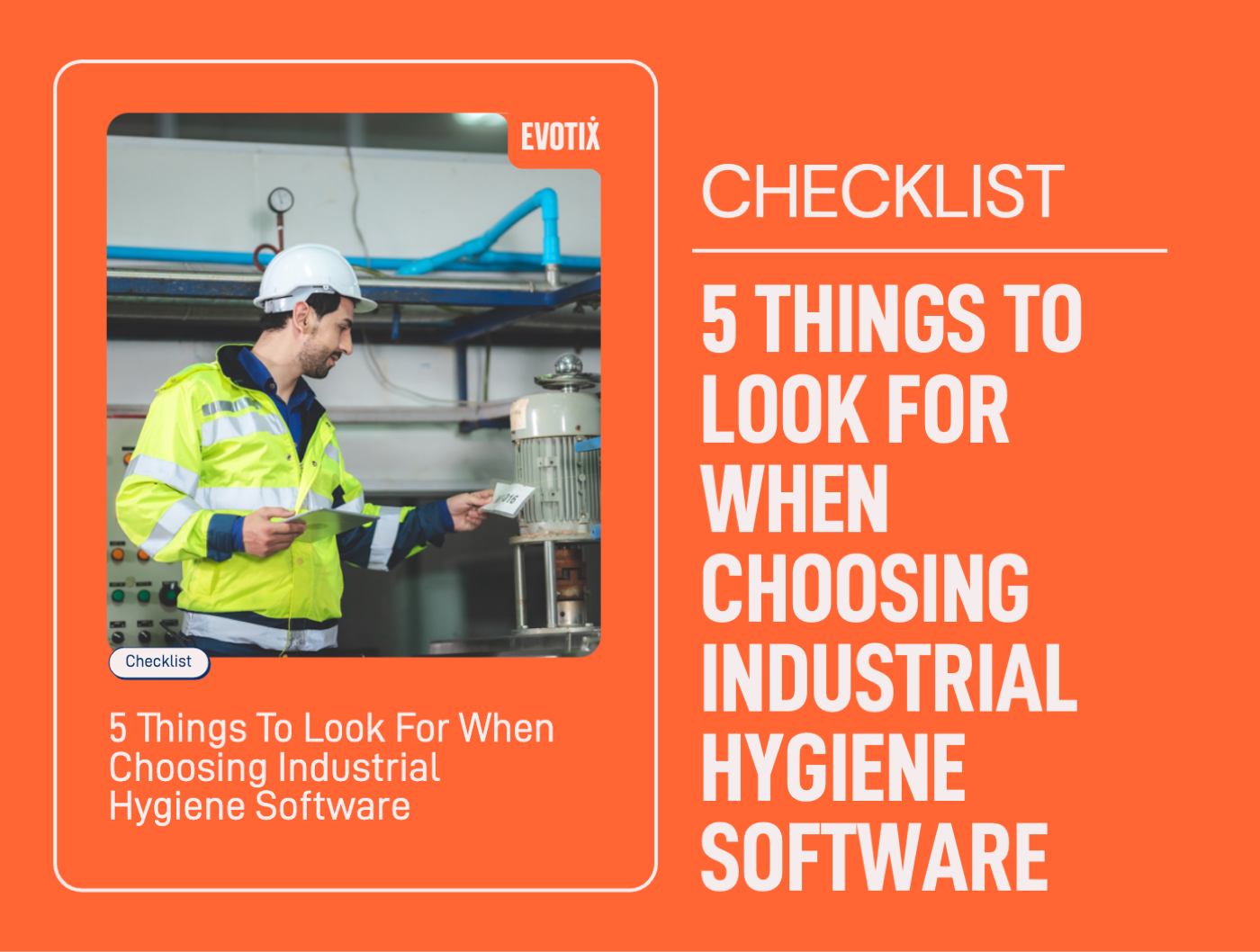 Industrial Hygiene Software | Checklist